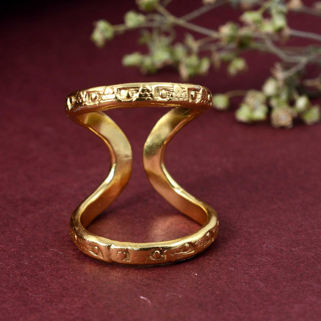 Dainty Gold Ring, Arthritis Eds Ring (both Rings) , Splint Knuckle Ring ...