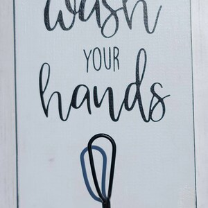 Bathroom Hand Towel Holder Farmhouse Rustic Bathroom Sign - Etsy