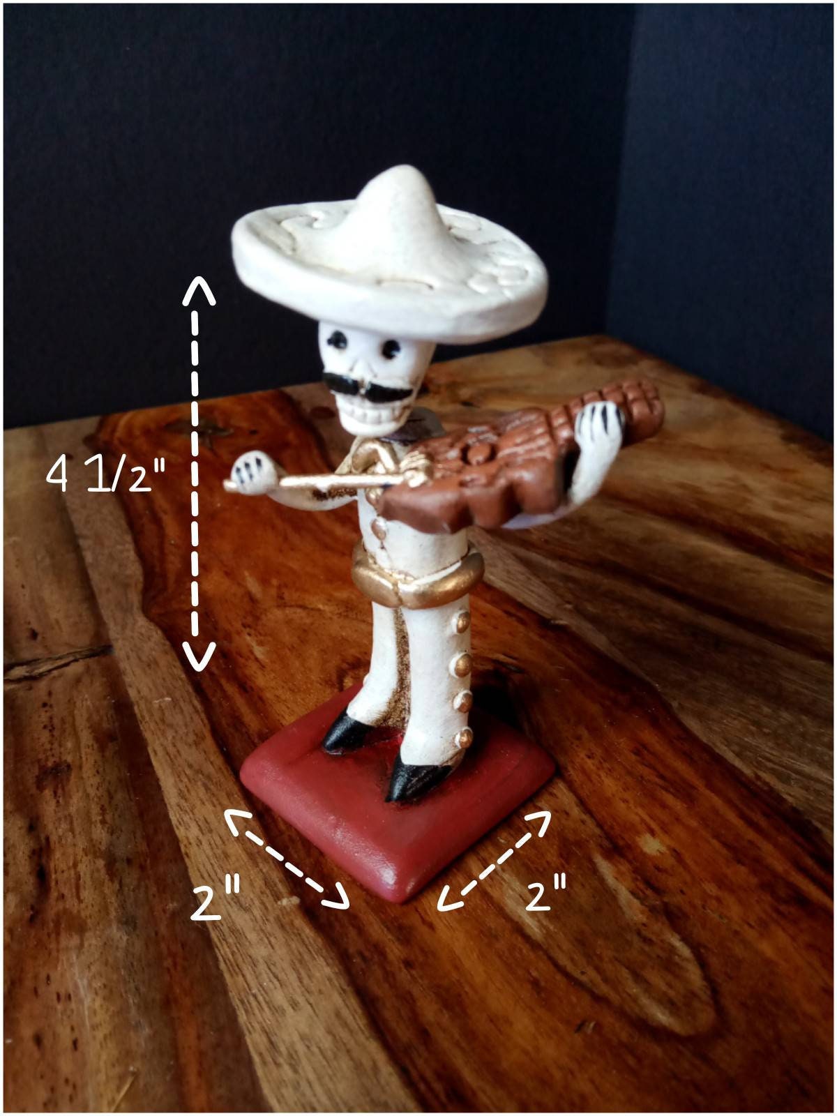 Art & Collectibles Figurines & Knick Knacks Hand Painted Aztec Mexican ...