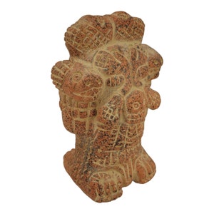 Aztec Earth Goddess Coatlicue Statue: Hand-painted Cultural Art - Etsy