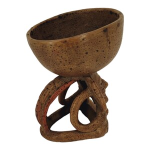 Aztec Incense Burner God of Fire, Huehueteotl Sculpture Replica, Old ...