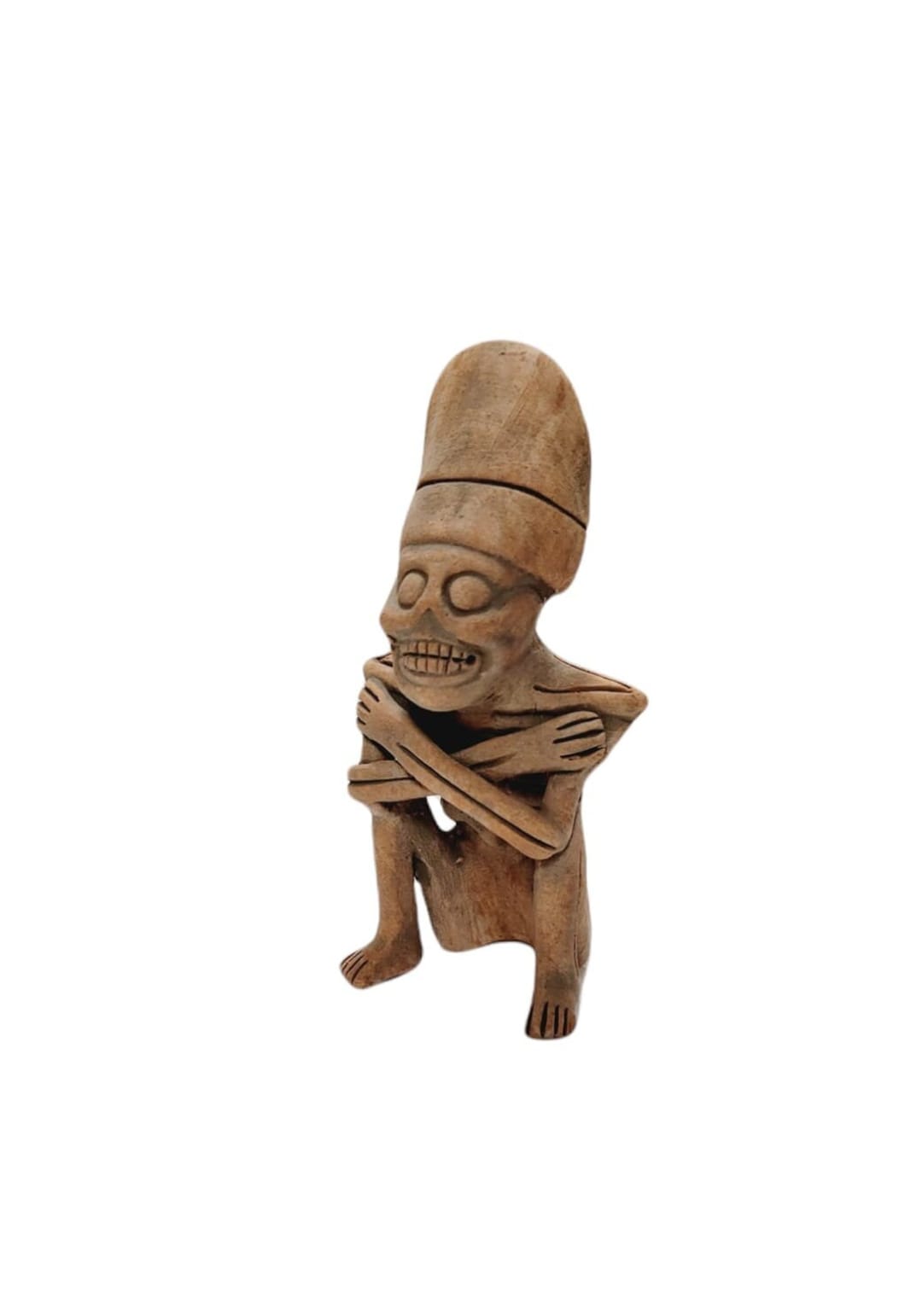 Handmade Mictlantecuhtli Replica: Aztec Underworld God Sculpture - Etsy