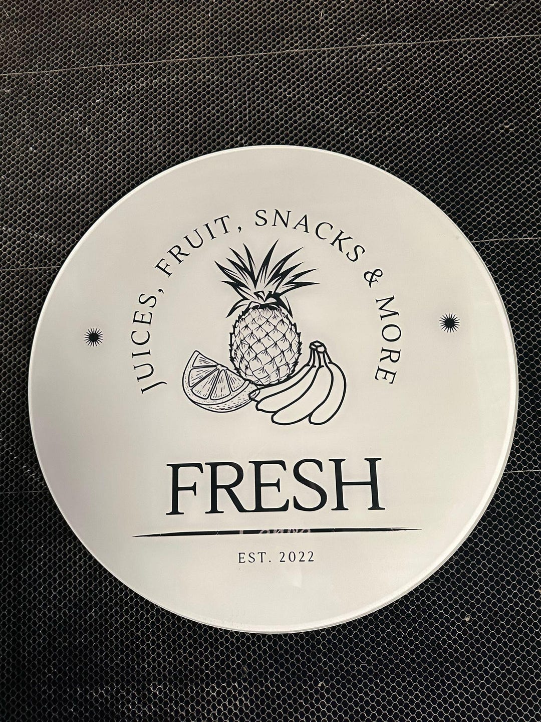 Custom Logo Sign for Snack Carts & Businesses - Etsy