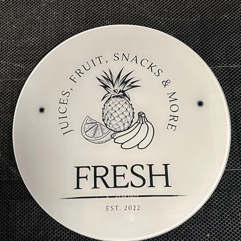 Custom Snack Signs - Etsy