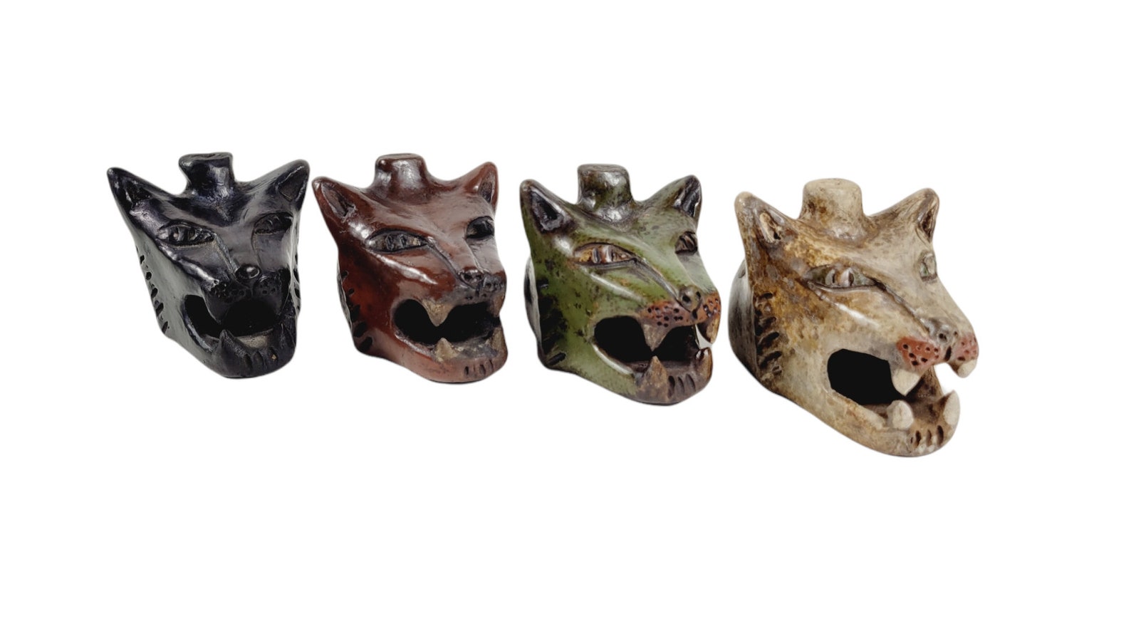 Wolf Howling Whistle LOUD Wolf Whistle Maya Aztec | Etsy