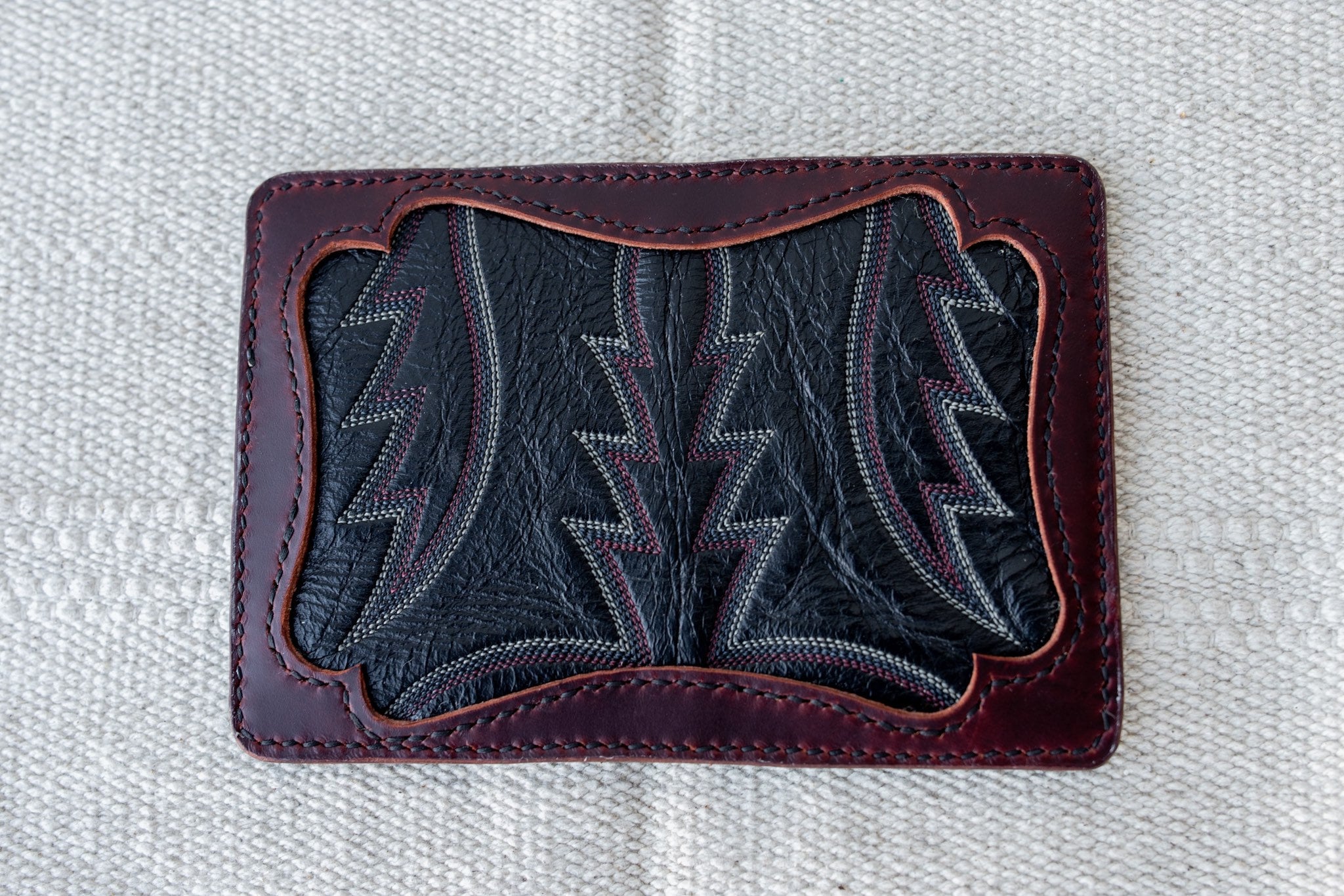 Boot Leather Wallet, Cowboy Boot Wallet, Upcycled Boot Wallet, Western ...