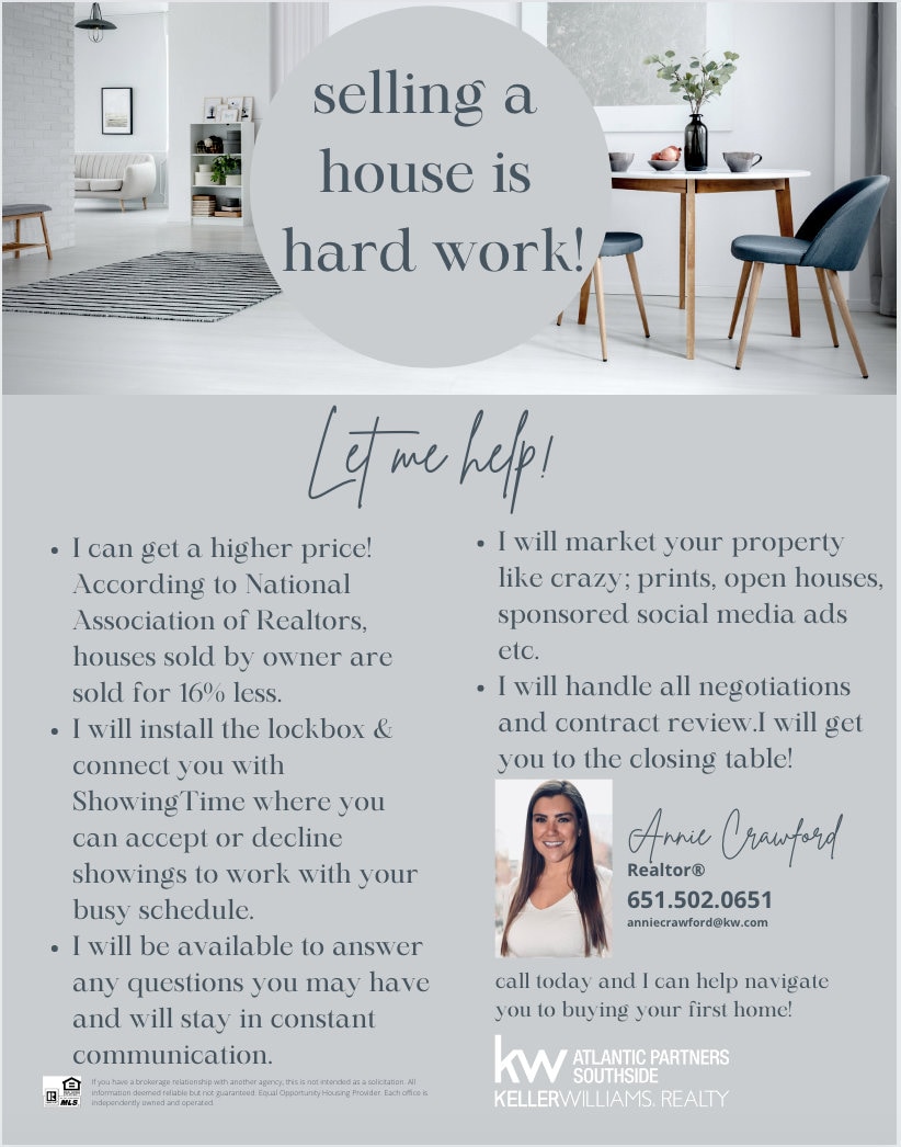 FSBO Real Estate Flyer Template Design FSBO Real Estate Marketing Real ...