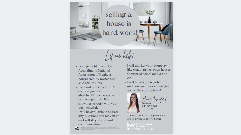 FSBO Real Estate Flyer Template Design FSBO Real Estate Marketing Real ...