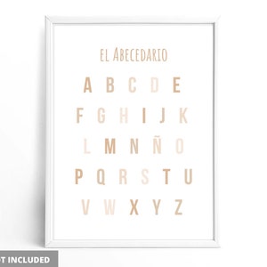 Spanish Learning Bundle Set of 5, Homeschool Art, Educational Prints ...