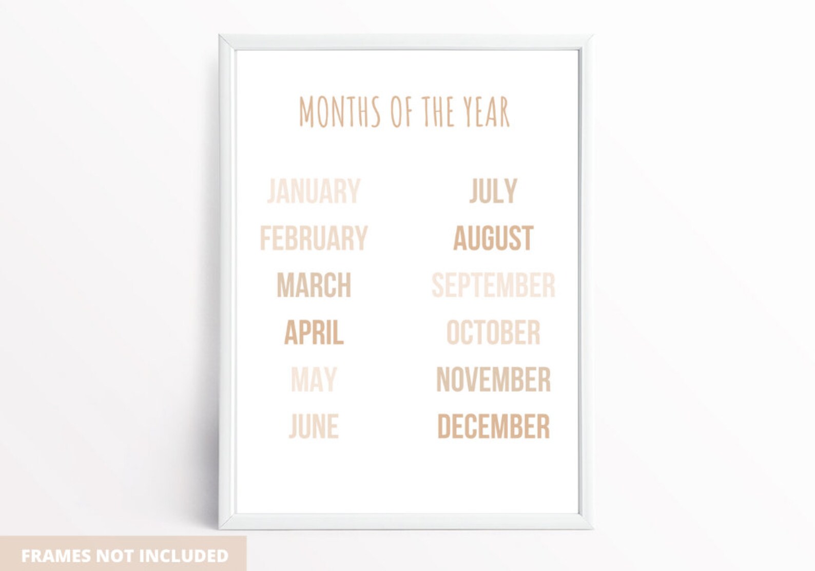 Days, Months, Weather English Set of 3, Preschool, Playroom, Nursery ...