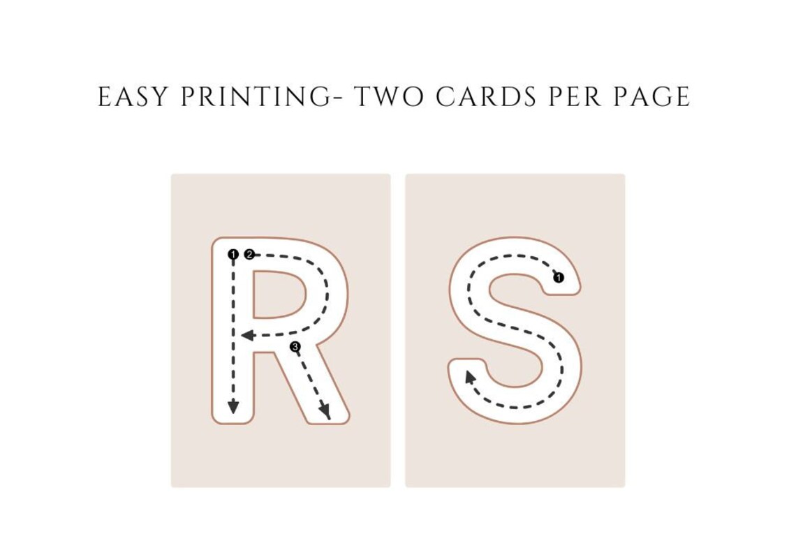 Spanish Alphabet Letter Tracing Cards, Letter Tracing, Homeschool ...