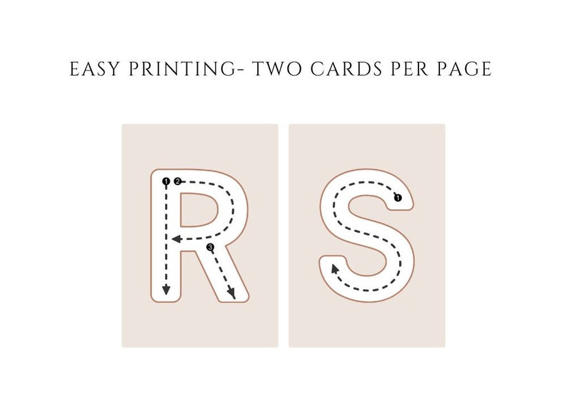 Spanish Alphabet Letter Tracing Cards, Letter Tracing, Homeschool ...