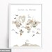 World Map Available in English, Spanish, French, Homeschool Decor ...