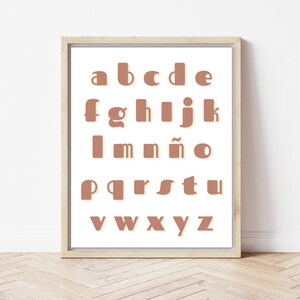 Spanish Alphabet, Groovy, Educational Printables, Alphabet Printables ...