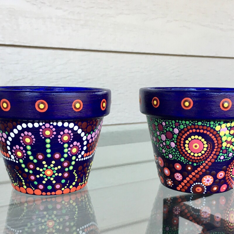 Hand Painted Clay - Etsy