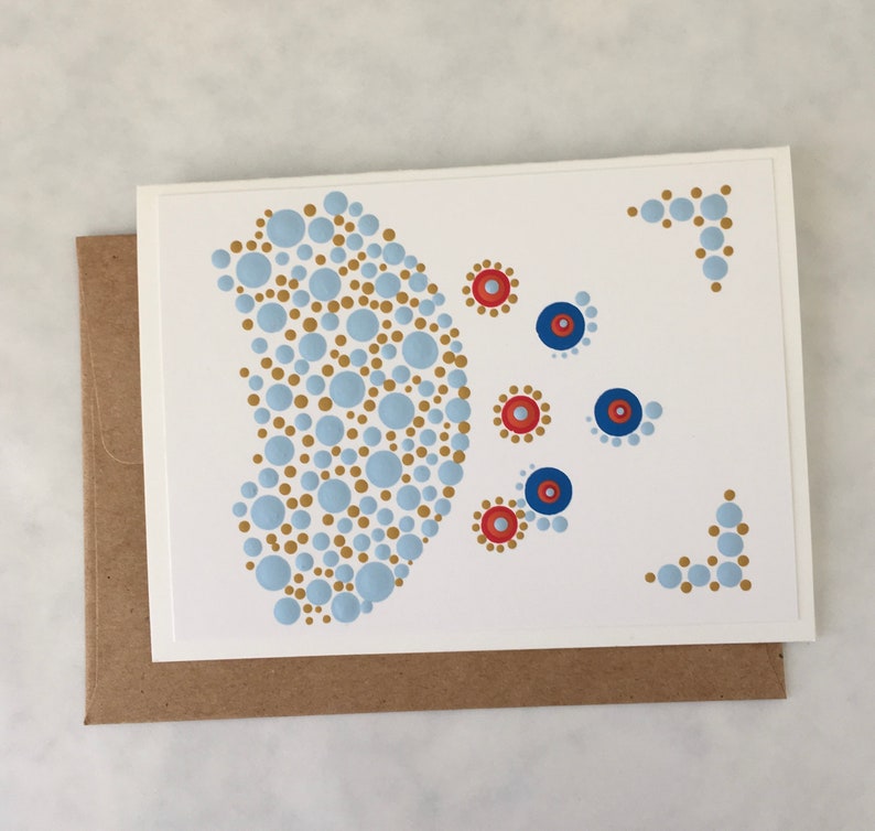 Stylized Dot Art Hand Painted Terracotta Pot Clay Pot - Etsy