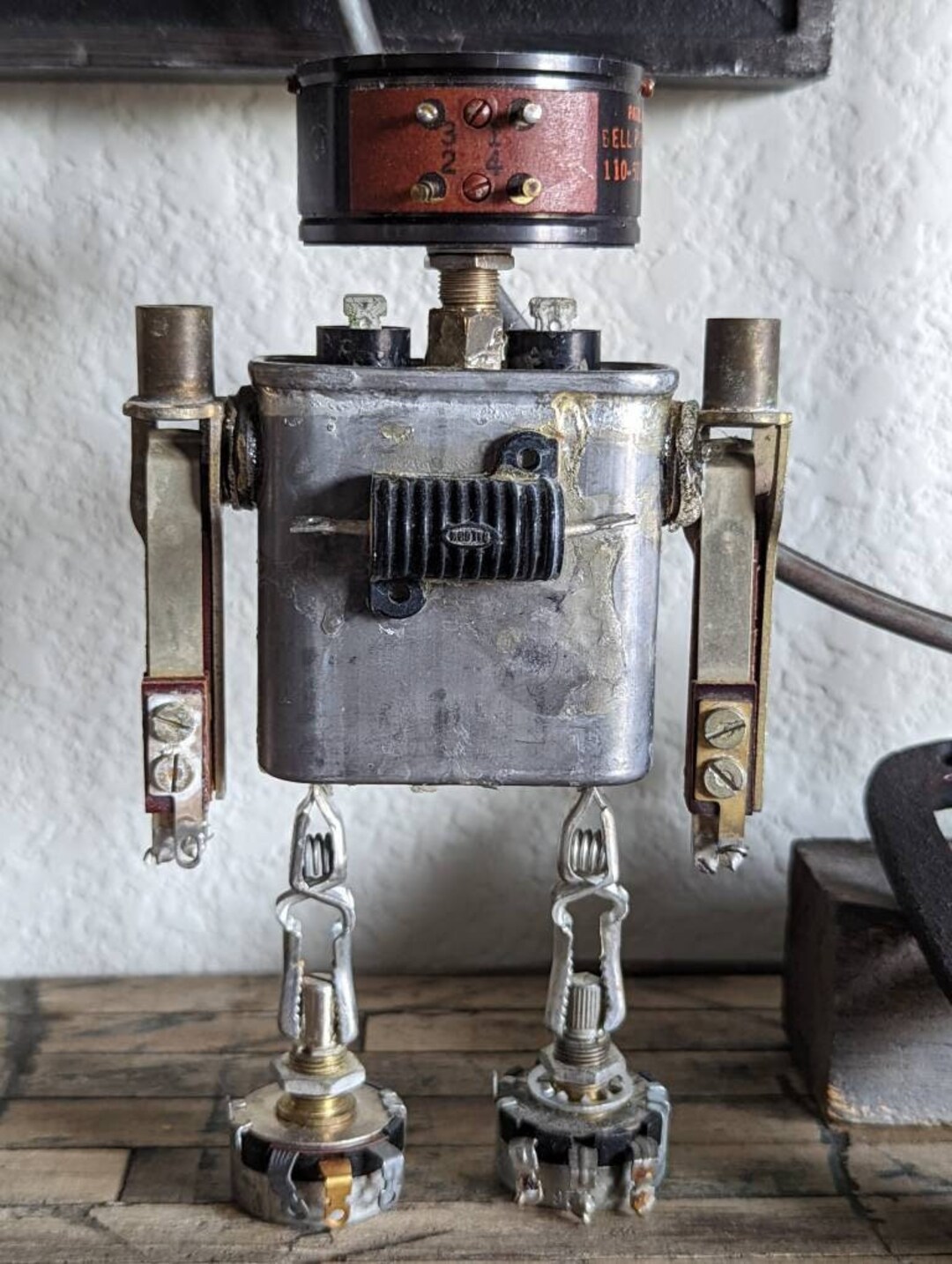 Handmade Recycled Robot - Etsy