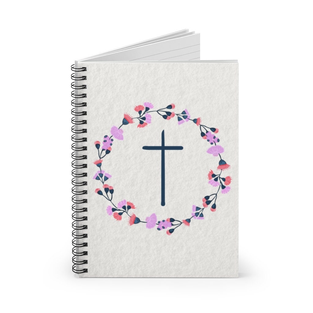 Jesus Cross Journal - Etsy