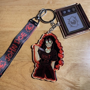 Static John Doe Charms W/ Lanyard - Etsy