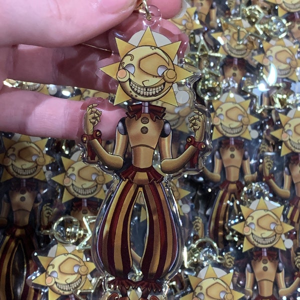 Sundrop and Moondrop Keychains - Etsy