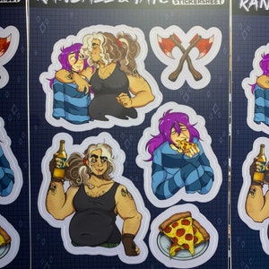 PURPLE — Director’s Cut Stickersheet ( Randall Purpura & Tate Frost ...