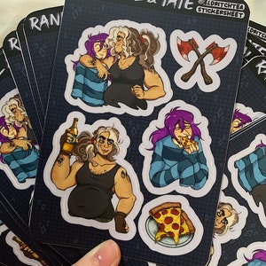 PURPLE — Director’s Cut Stickersheet ( Randall Purpura & Tate Frost ...