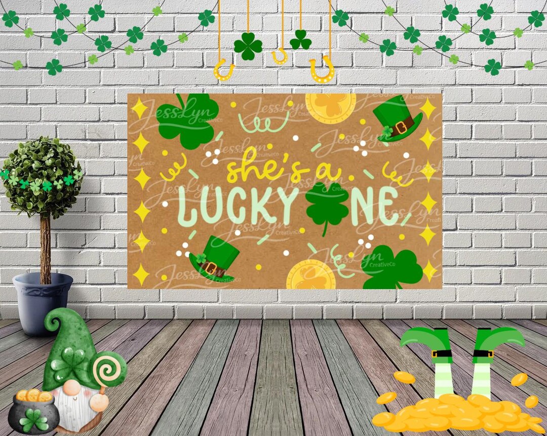St Patty’s Day Banner Template - Etsy