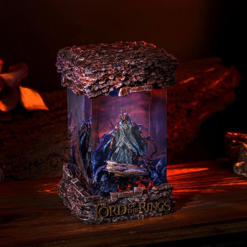 Witch-king of Angmar Lord of the Rings Lamp, Custom Resin Night Light ...