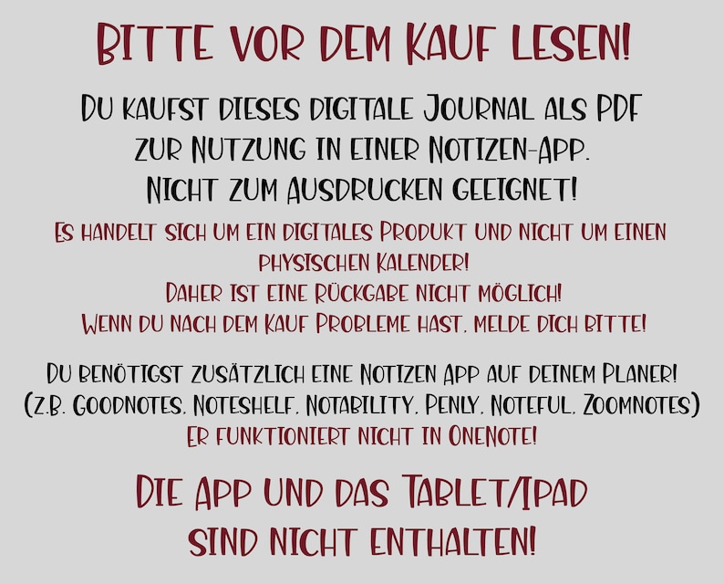 Digital Mindfulness Journal / Diary / Daily Reflection / Dated and ...