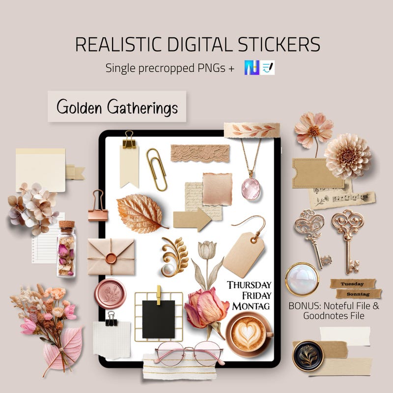 Scrapbooking stickers vintage - Etsy.de