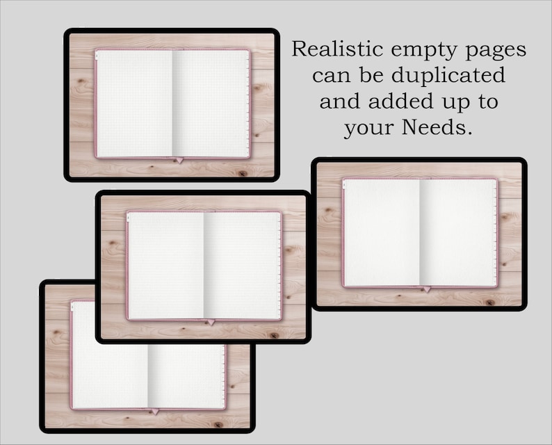 Blossom Journal Undated / Notebook / Realistic Digital Journal / for E ...