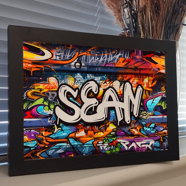 Graffiti Wall Art - Etsy
