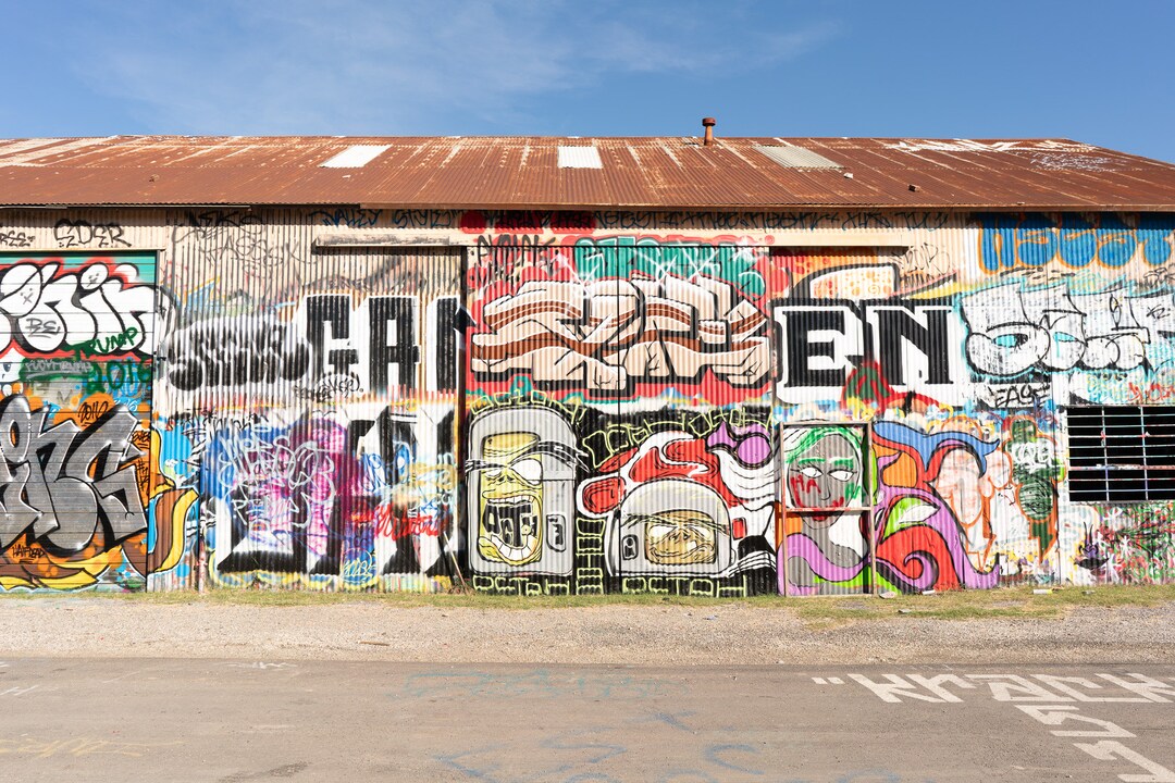 Dallas Graffiti, Dallas Photography, - Etsy