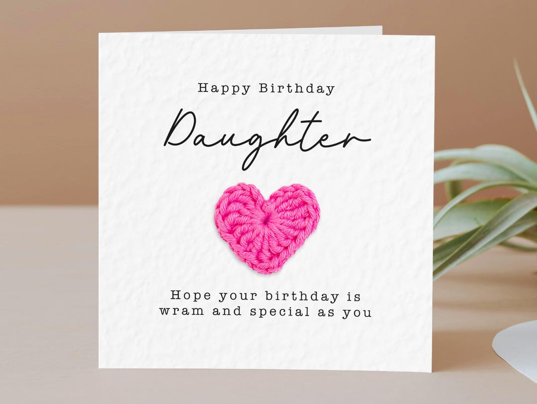 Special Daughter Birthday Card | Personalised Daughter Birthday Card ...
