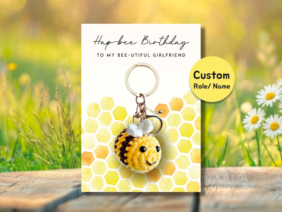 Girlfriend Birthday Gift Keyring, Partner, Sister, Granddaughter ...