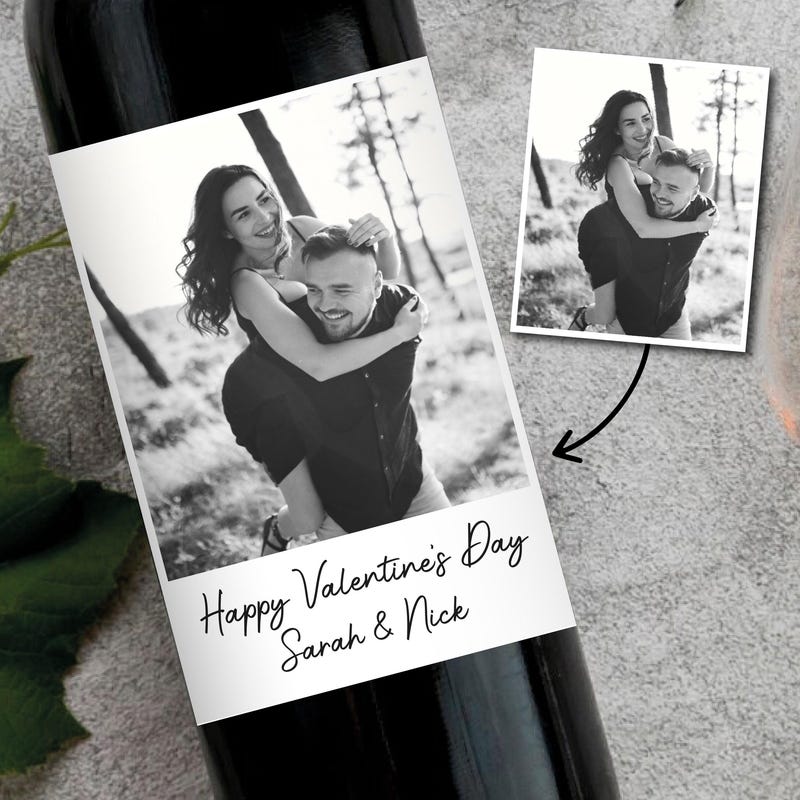 Bottle Label in Memory - Etsy UK