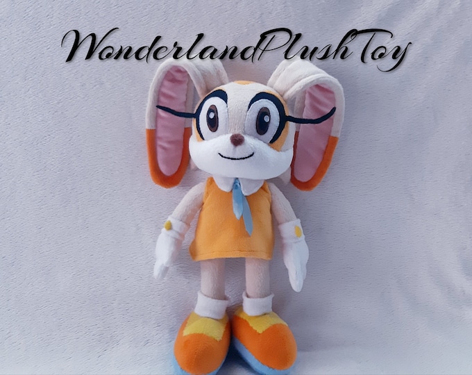 Great Eastern Sonic the Hedgehog 7.5” Cream the Rabbit Plush Rare HTF ...