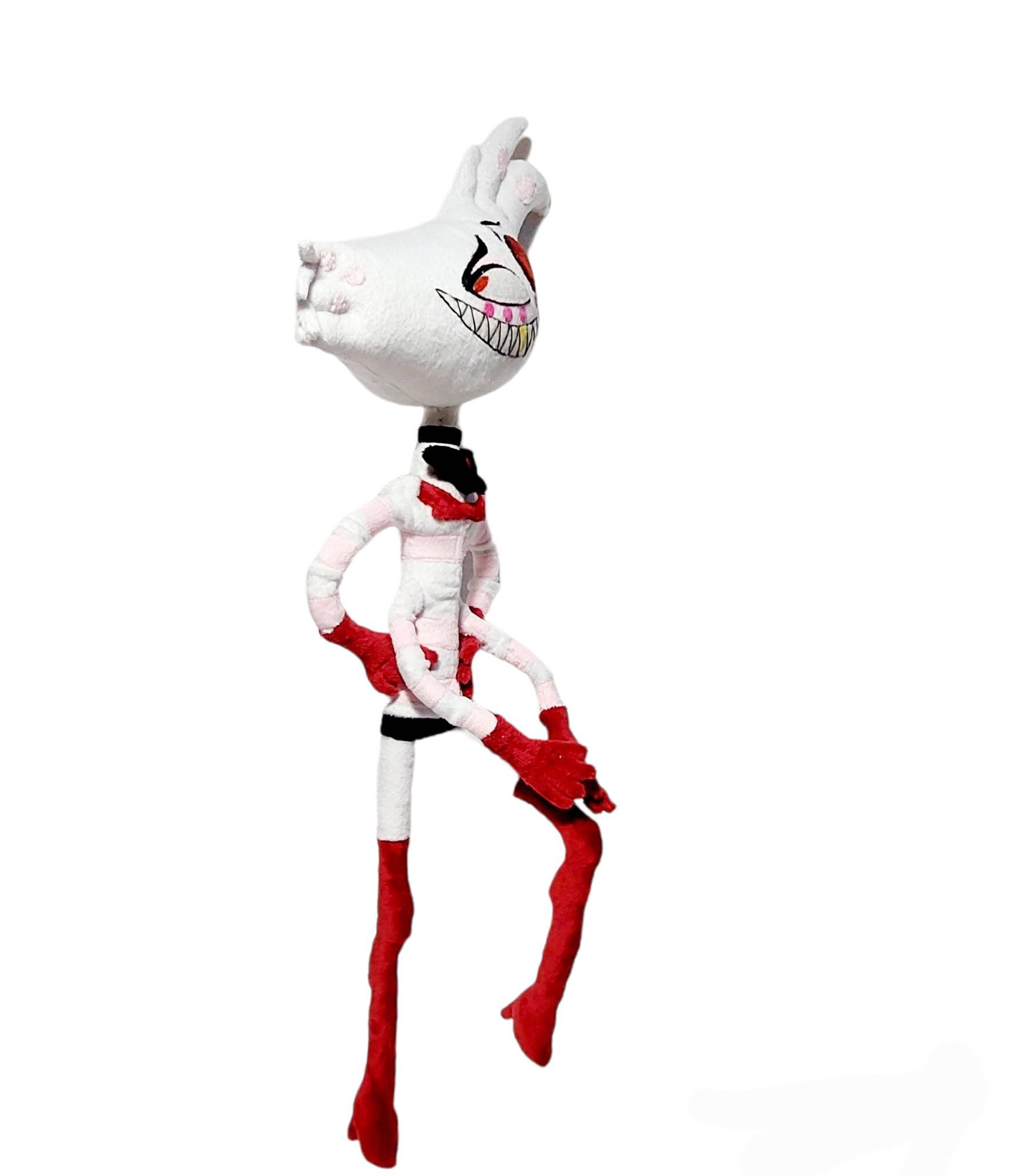 Angel Dust Plush Hazbin Hotel INSPIRED Angel Dust Doll - Etsy UK