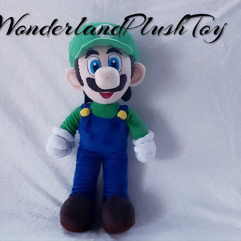 Luigi Plush - Etsy