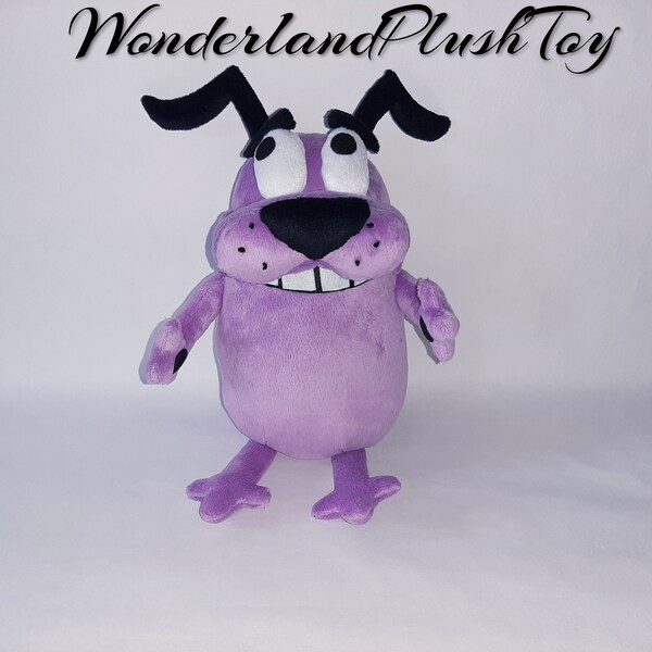 Courage the Cowardly Dog Plush - Etsy