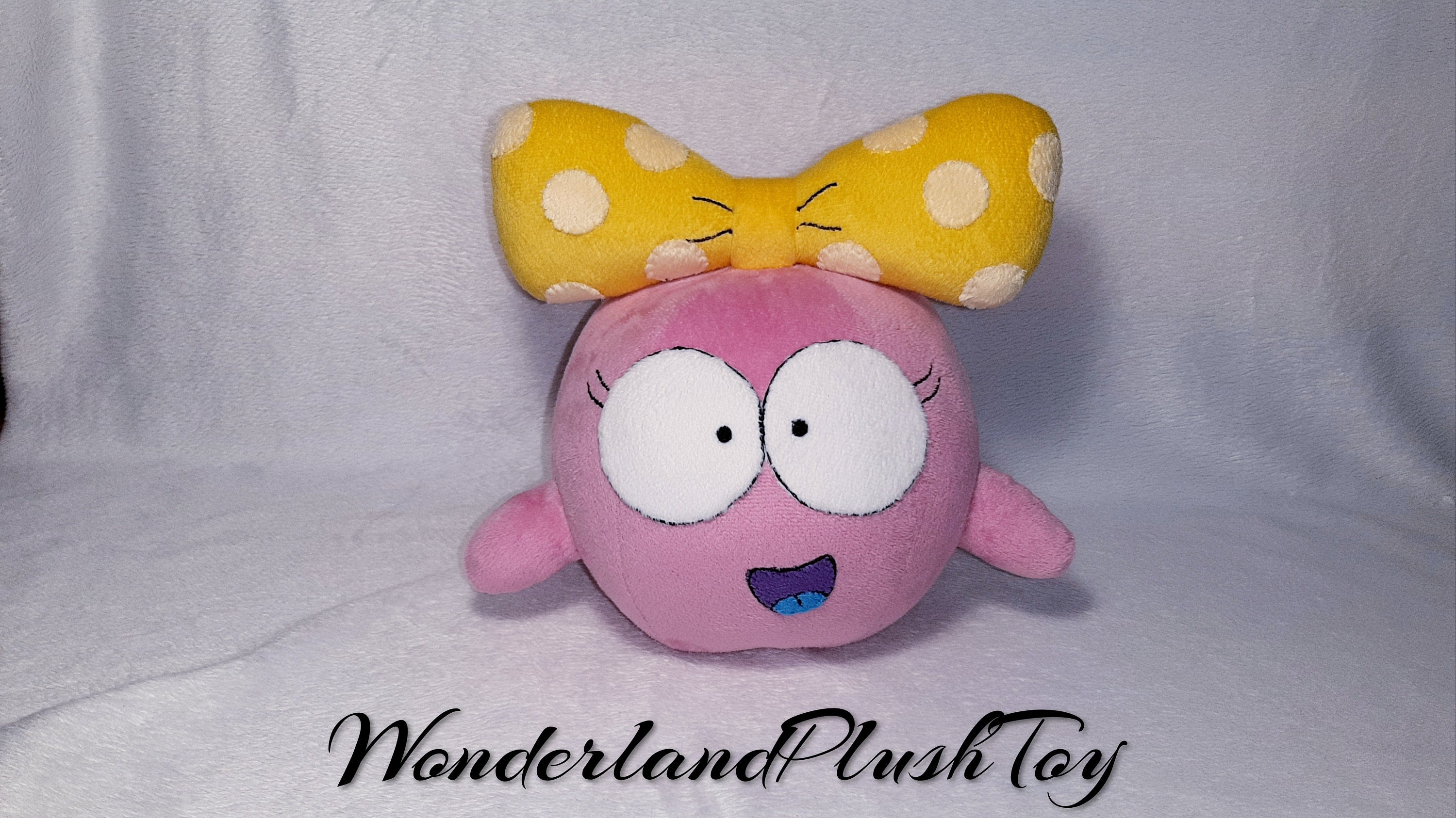 Custom plush toy.Polly Amphibia inspired handmade plush toy. | Etsy