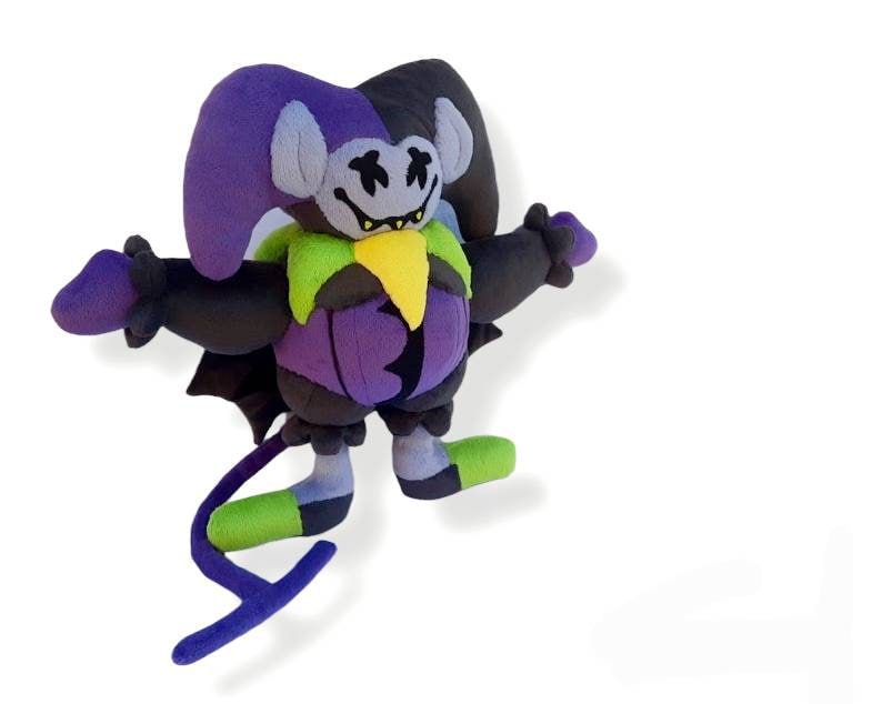 Jevil From Deltarune It is a Smple of the Plush That Can Be - Etsy
