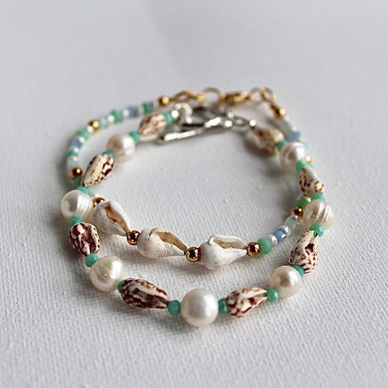 Shell Bracelet - Etsy