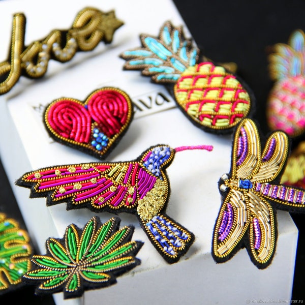 Logo Brooch - Etsy