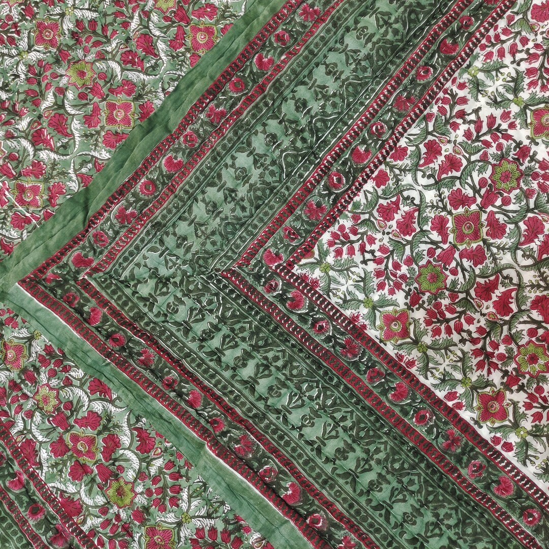 New Unique Design Pattern Indian Jaipuri Block Print Quilt Printed ...