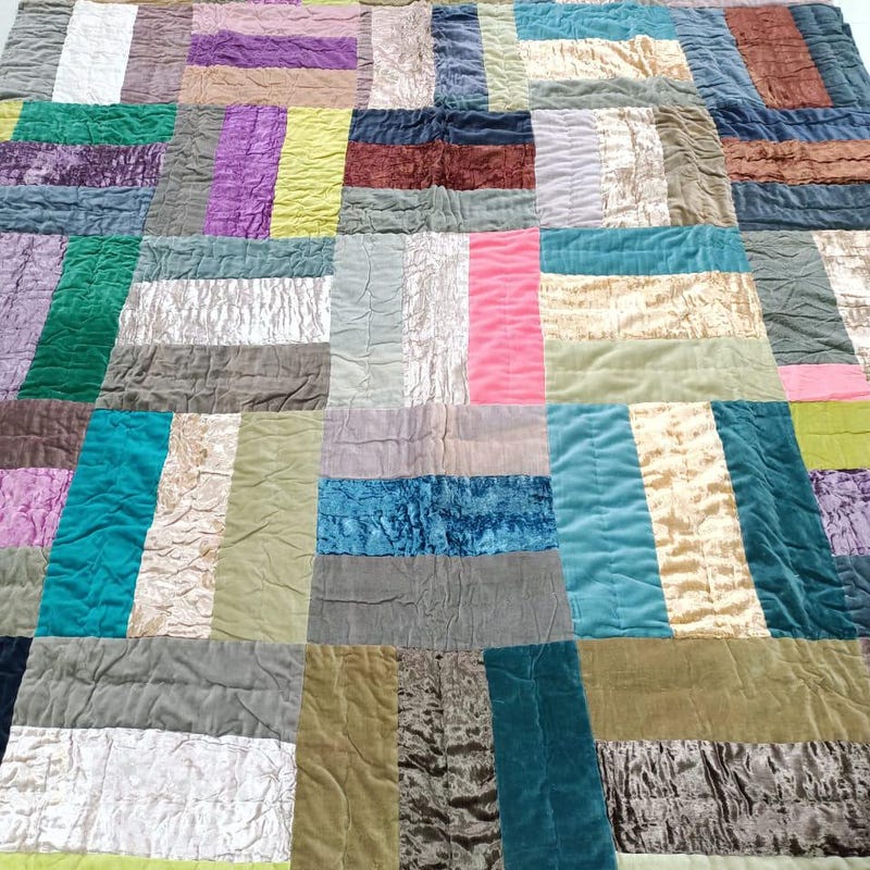 Patchwork Quilt - Etsy