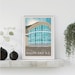 East High School Retro Style Poster - Etsy