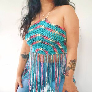PATTERN*** Festival Fairy Top - Crochet by Lynzi - Etsy
