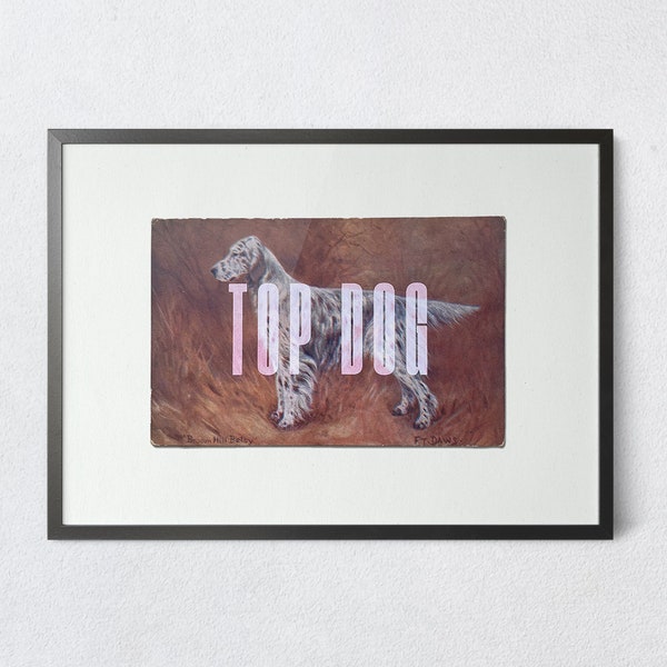 Dog Screen Print - Etsy