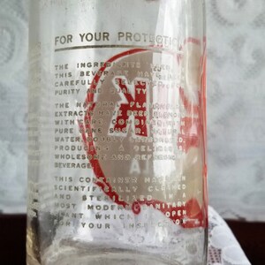 KIK Cola Vintage Bottle Gift for Bottle Collector Canadian 30 Oz and 11 ...